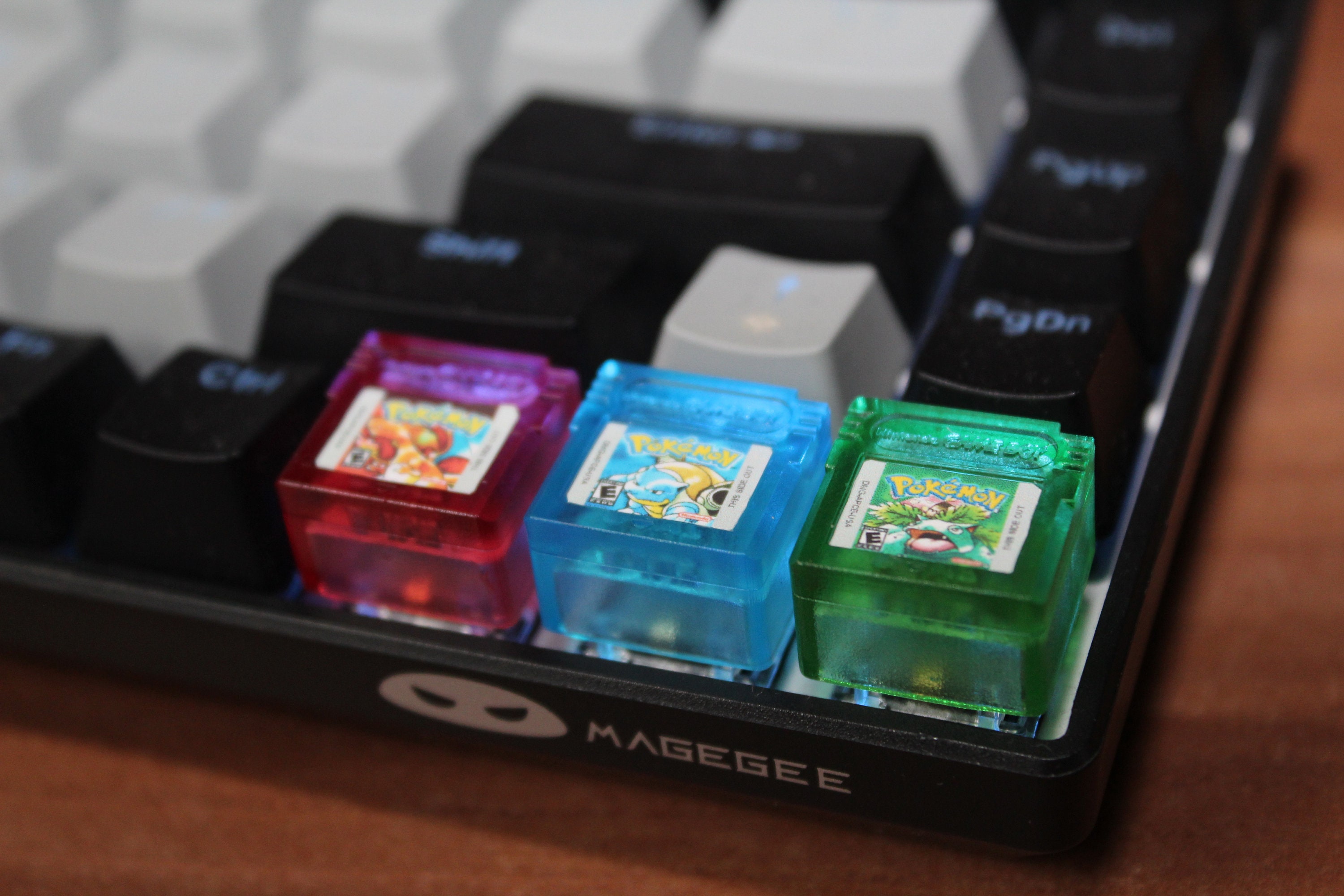Custom Artisan Keycap RGB Pokemon Games - Etsy
