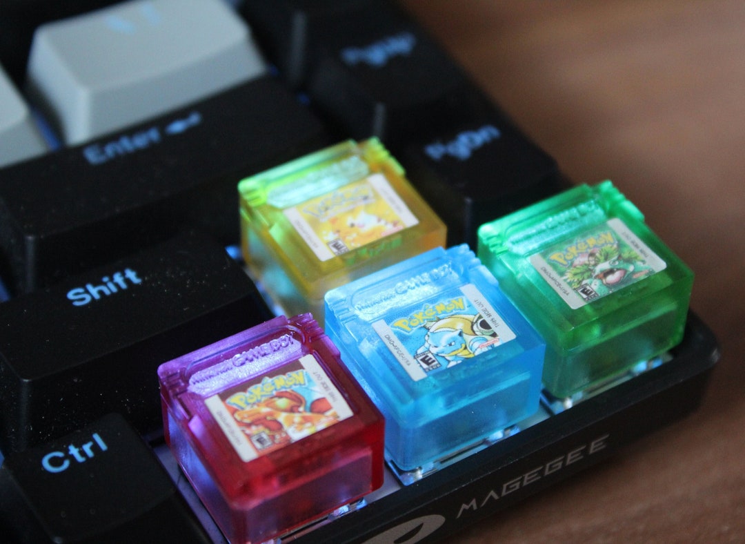 Custom Artisan Keycap RGB Pokemon Games - Etsy