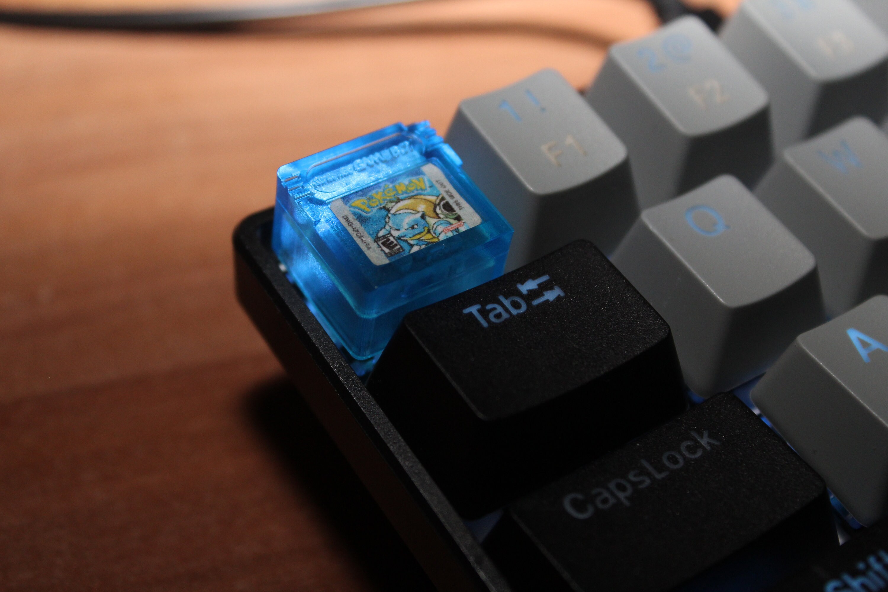 Custom artisan keycap RGB Pokemon games - Etsy.de