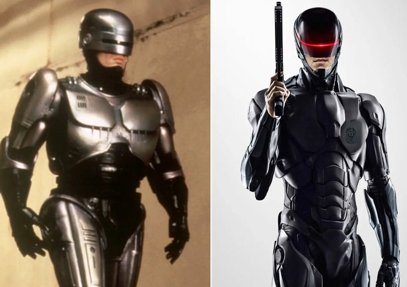 STL File Download 3D Printer Cosplay Robocop Full Armor and Weapons - Etsy