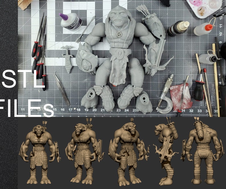 Small Soldiers Archer STL File Download 3D Printer - Etsy