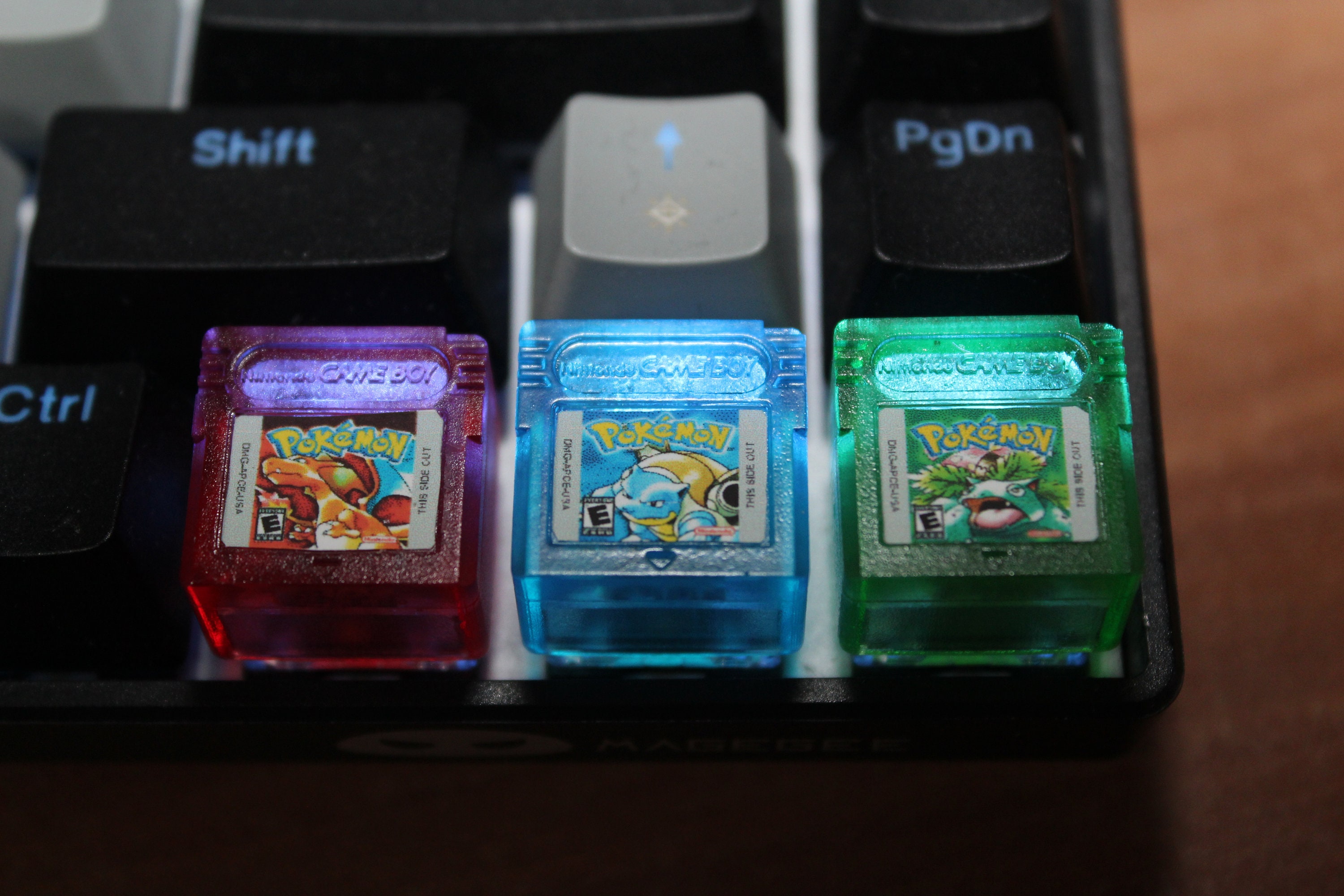 Custom Artisan Keycap RGB Pokemon Games - Etsy