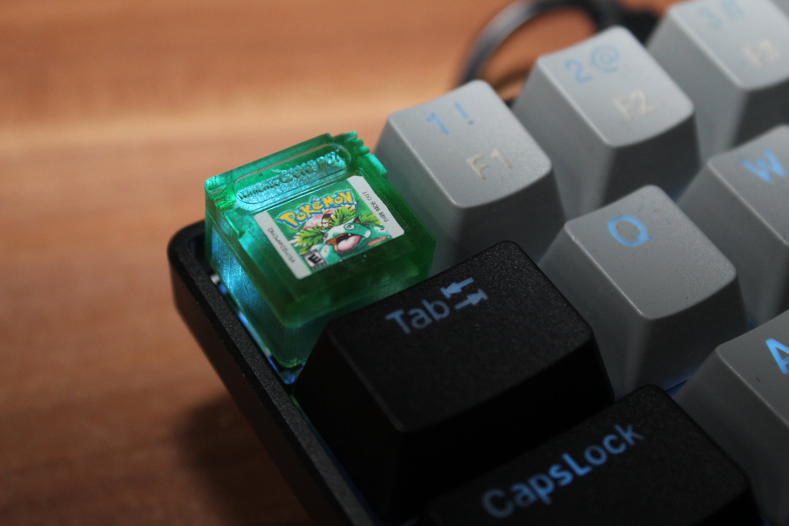Custom Artisan Keycap RGB Pokemon Games - Etsy