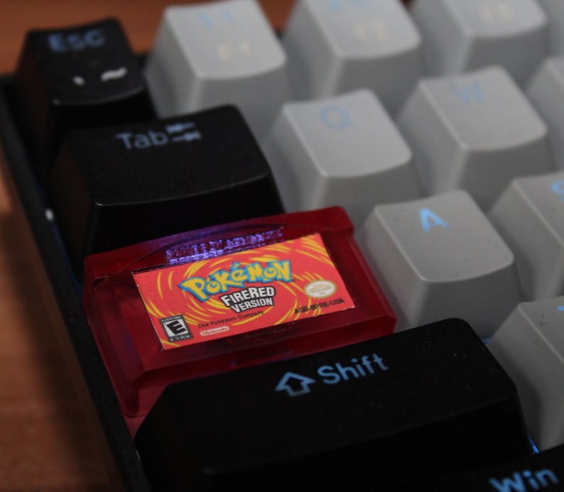 Custom Artisan Keycap RGB Pokemon Games - Etsy