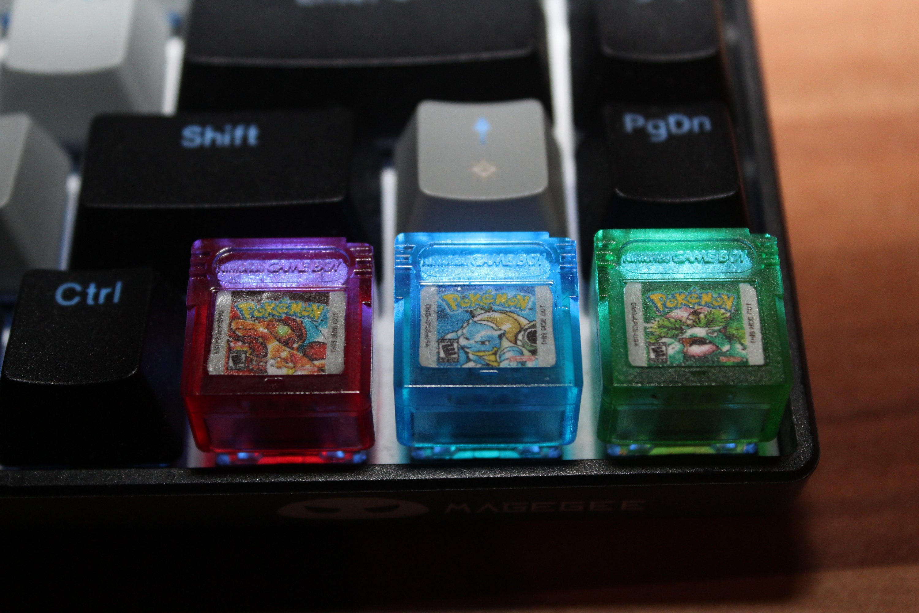 Custom Artisan Keycap RGB Pokemon Games - Etsy