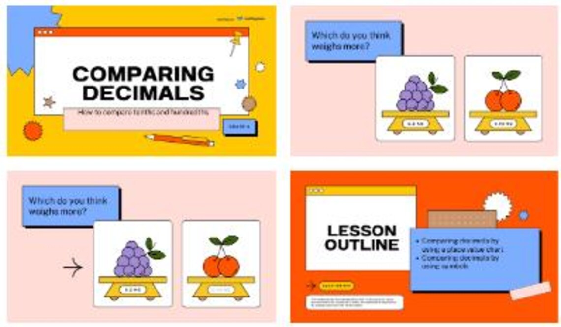 Fully Editable Fractions, Decimals Math Bundle | Worksheets ...