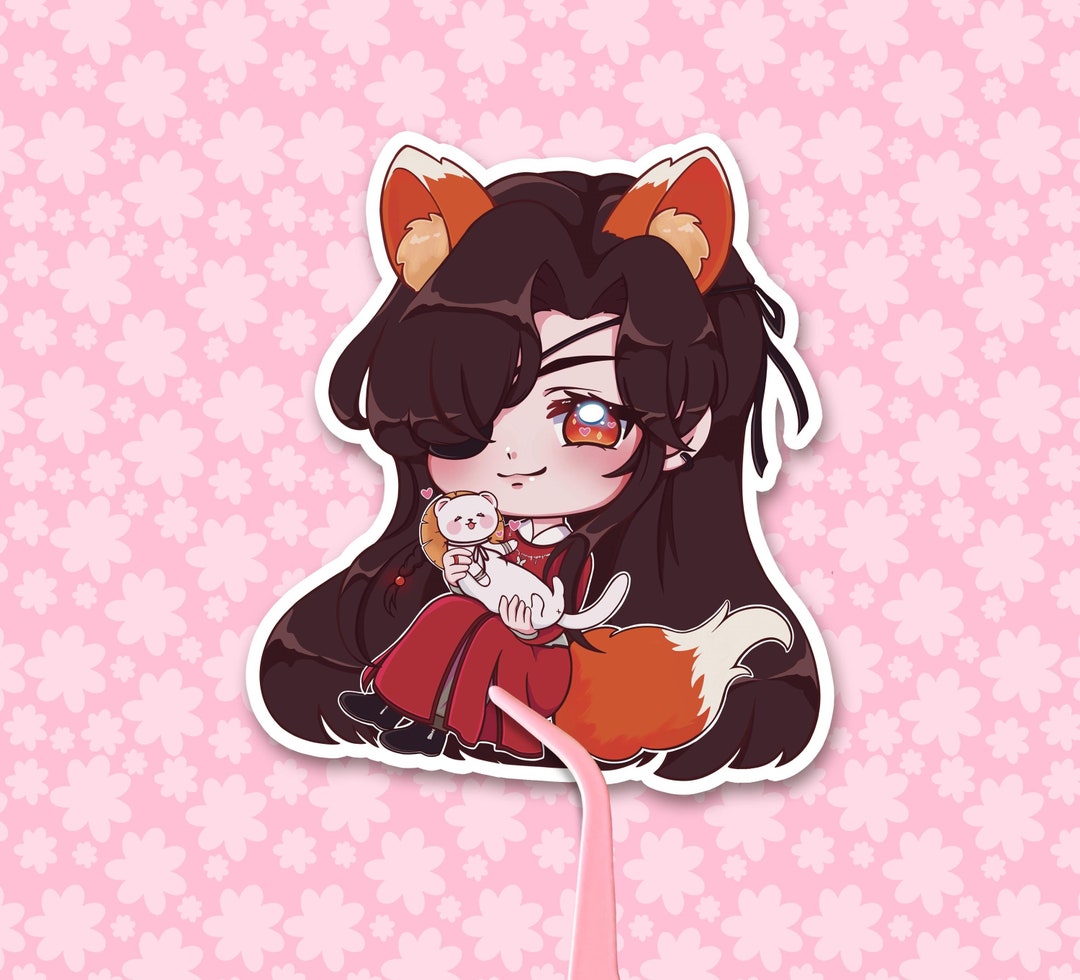 TGCF Hualian Vinyl Sticker Waterproof, Danmei Anime Laptop Planner ...