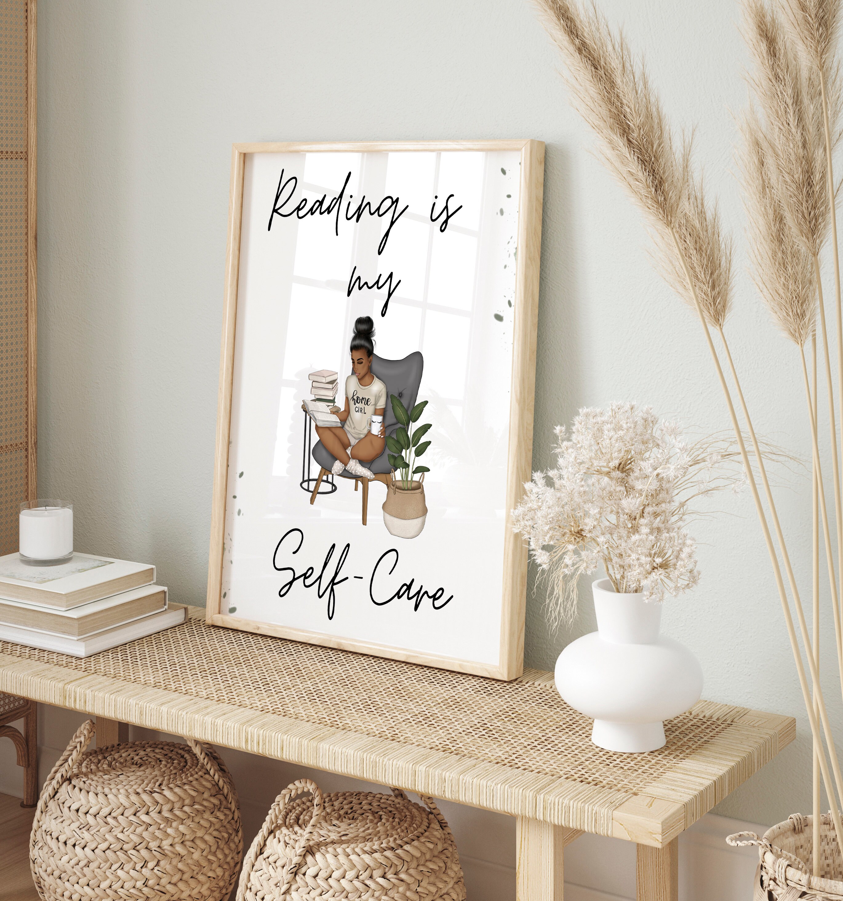 Reading is My Self-care Printable, Literary Sayings, Reading Quotes, 8 ...