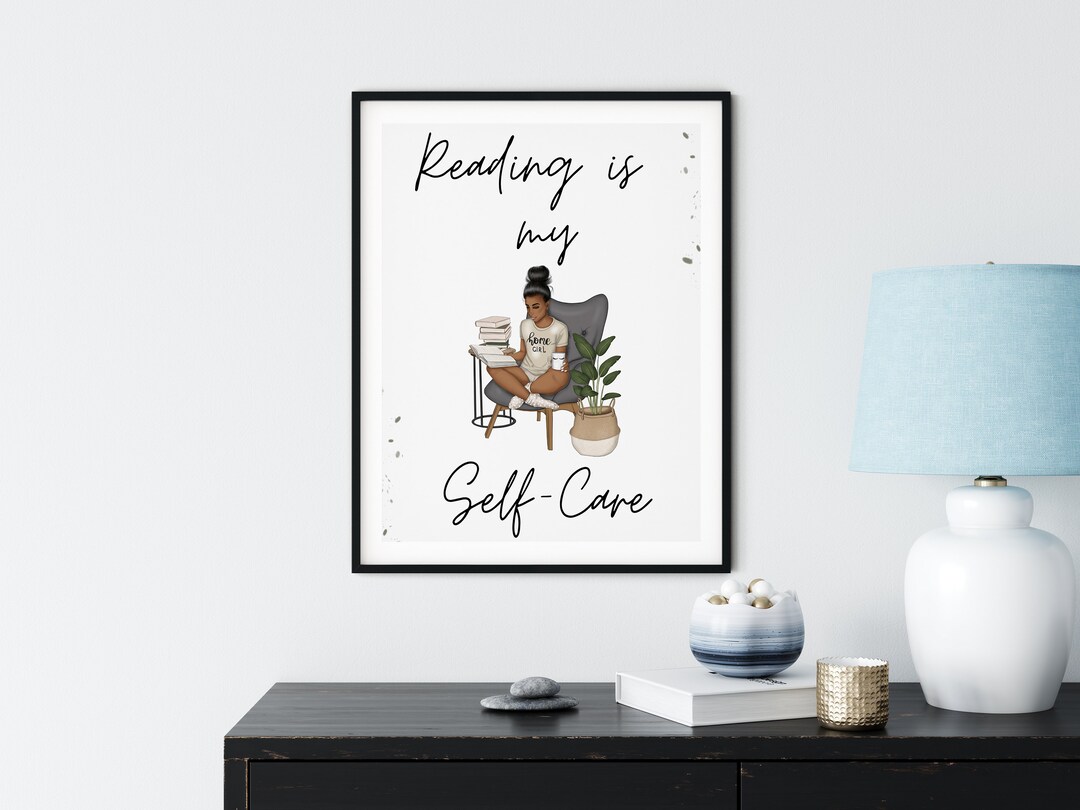 Reading is My Self-care Printable, Literary Sayings, Reading Quotes, 8 ...