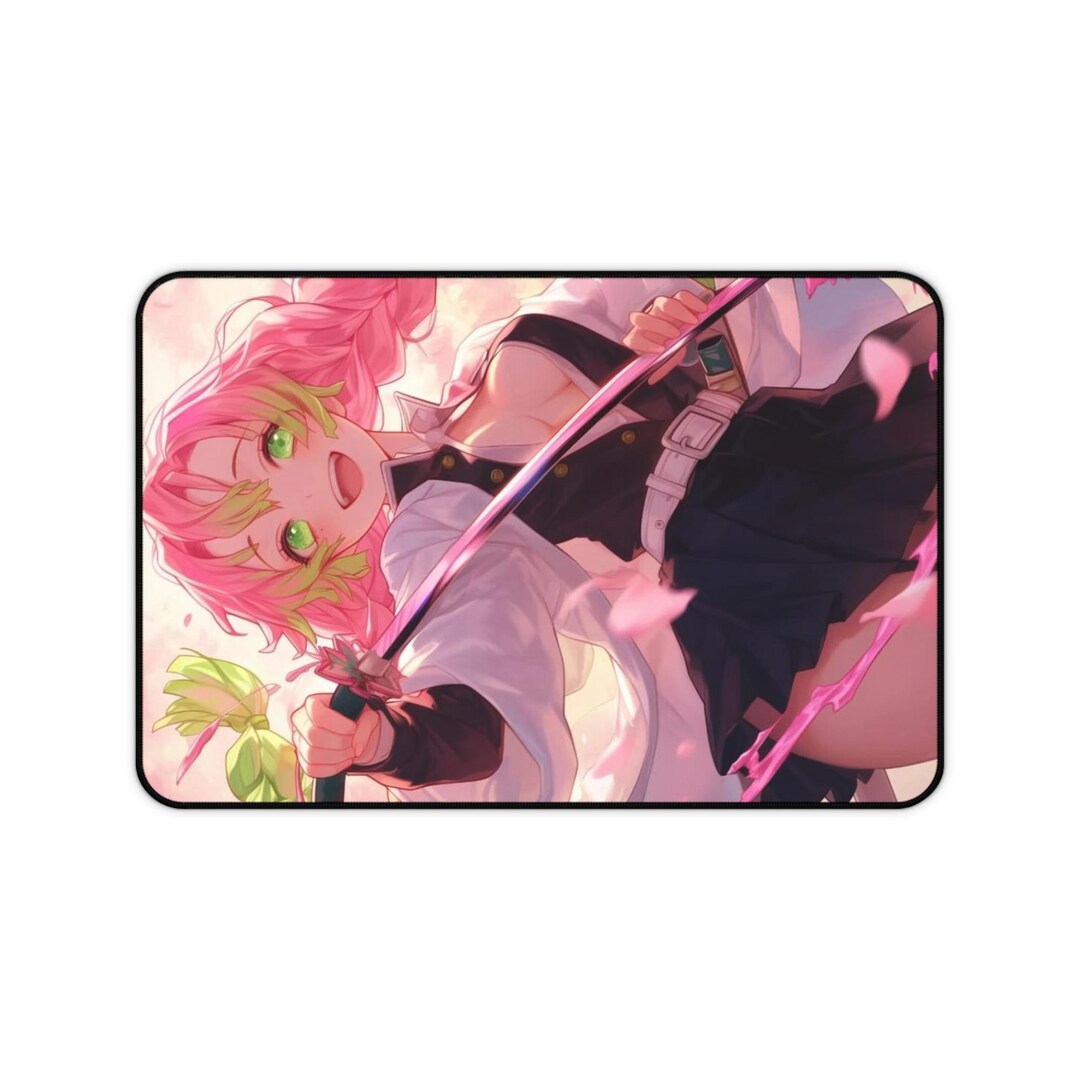 Love Hashira Mitsuri Demon Slayer Desk Mat - Etsy