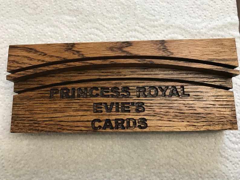 Personalized Card Shark Card Holder - Etsy