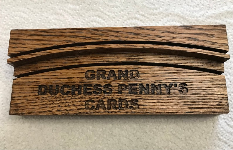 Personalized Card Shark Card Holder - Etsy