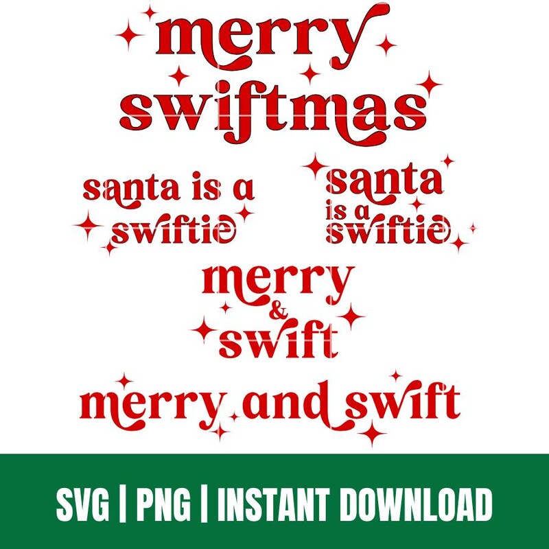 Swiftmas Svg - Etsy