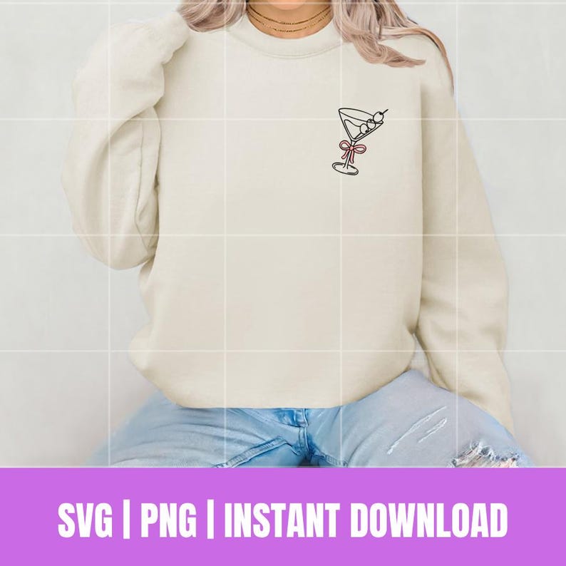 Dirty Martini SVG & PNG | Coquette Dirty Martini, Martini Print ...