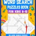 WORD SEARCH 100 Puzzles With Solutions Book for Kids 8-12 Years Old - Etsy