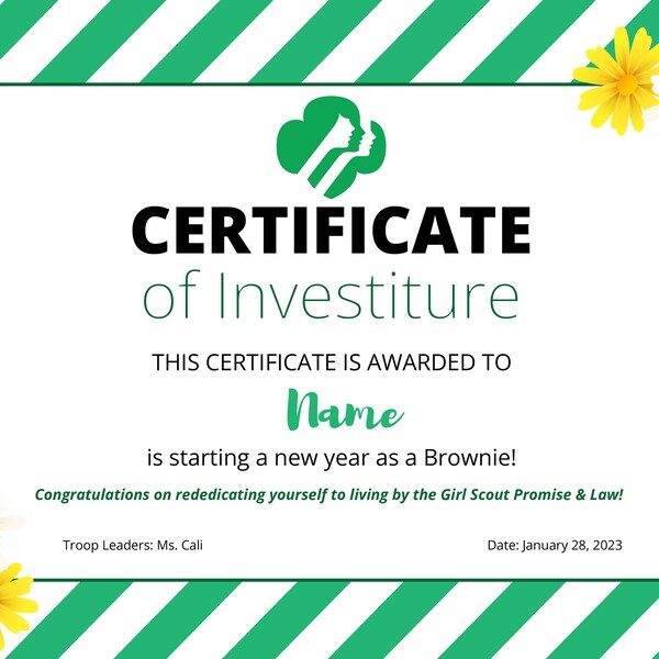 Bridging Certificate - Etsy