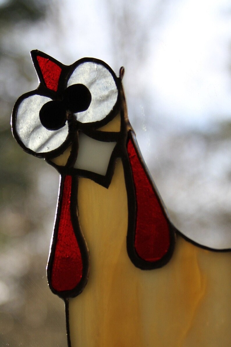 Peeping Rooster - Etsy