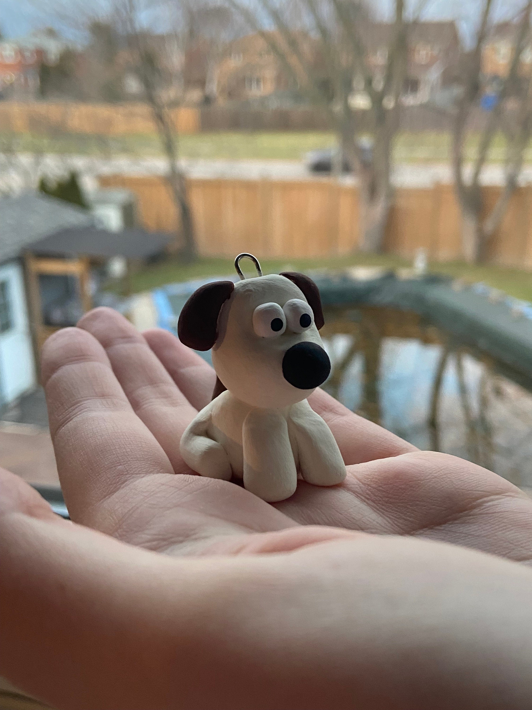 Homemade Clay Gromit Ornament - Etsy Australia