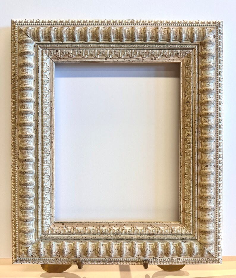Antique Whitewash Wood Frame 8x10 Vintage Classic Ornated Picture Frame ...