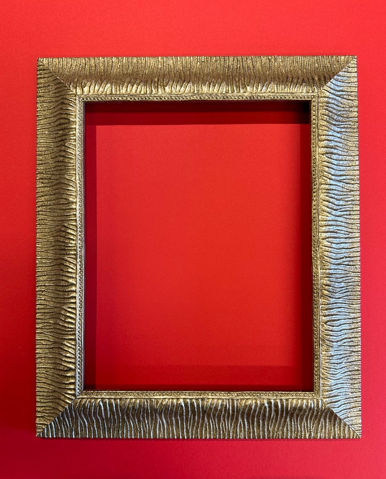 Antique Silver Picture Frame 8x10 Inches. Unique Art Frame Style ...