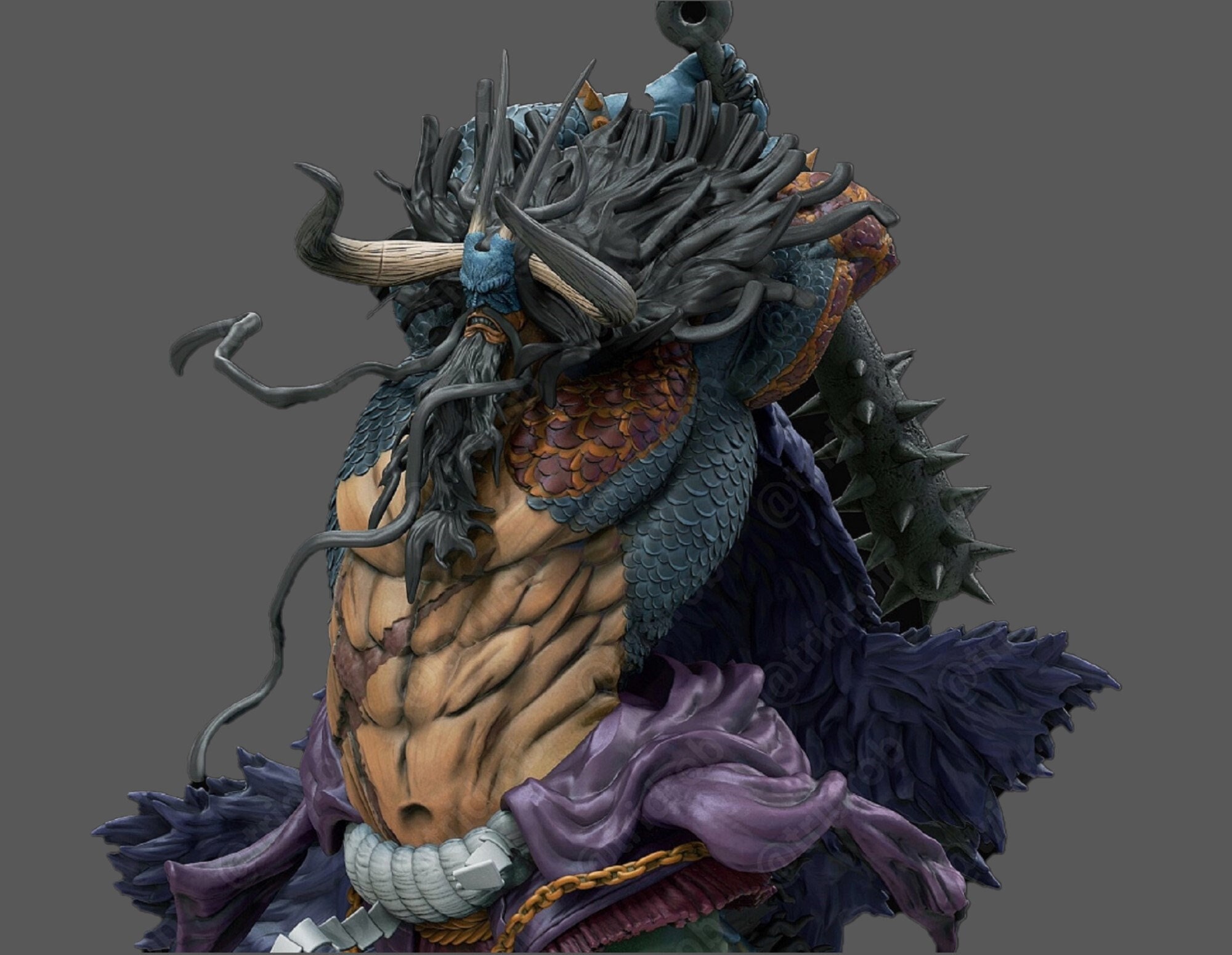 Kaido STL Files 3D Kaido 3D Printed 3D Model Kaido High - Etsy Australia