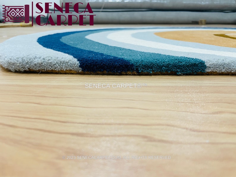 Round Rug | Premium Quality Irregular Shaped Rug for Home Décor, Size ...