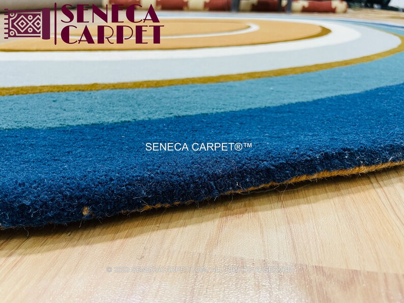 Round Rug | Premium Quality Irregular Shaped Rug for Home Décor, Size ...