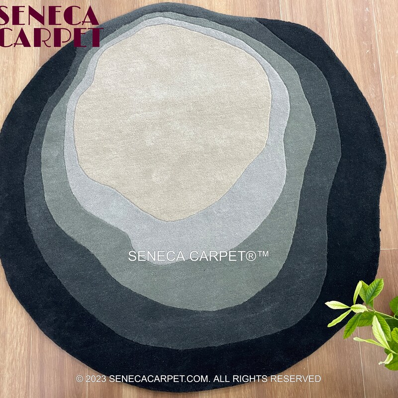 Irregular Shaped Rug - Etsy