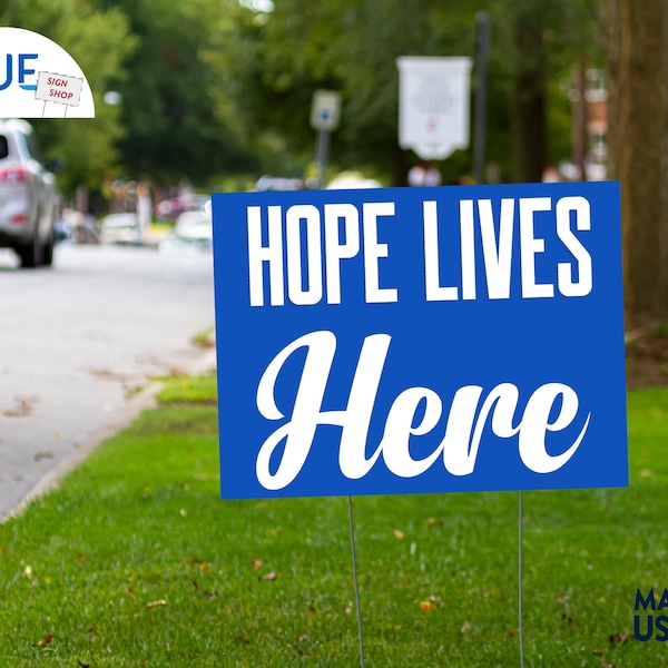 Hope Yard Sign - Etsy