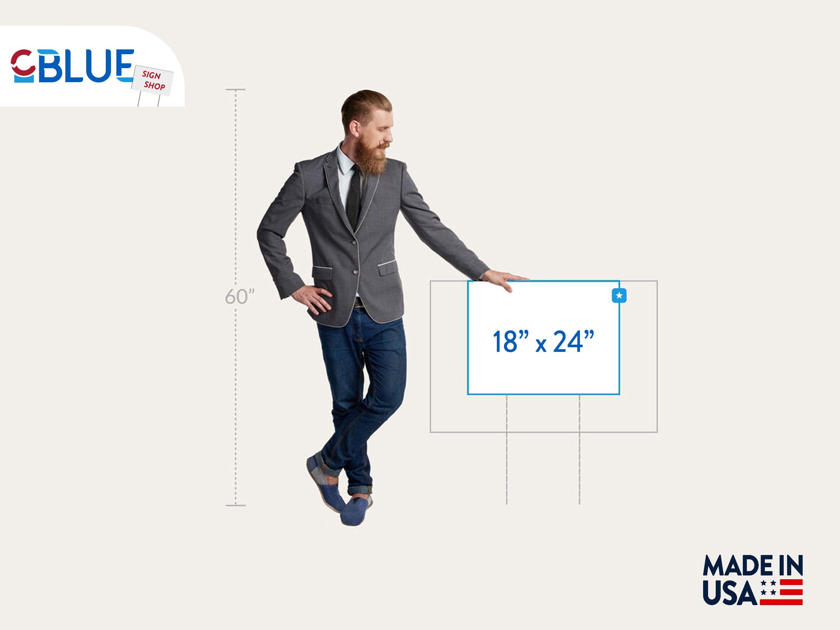 Blank PVC Yard Sign DIY Custom Outdoor Plastic Yard Sign for - Etsy