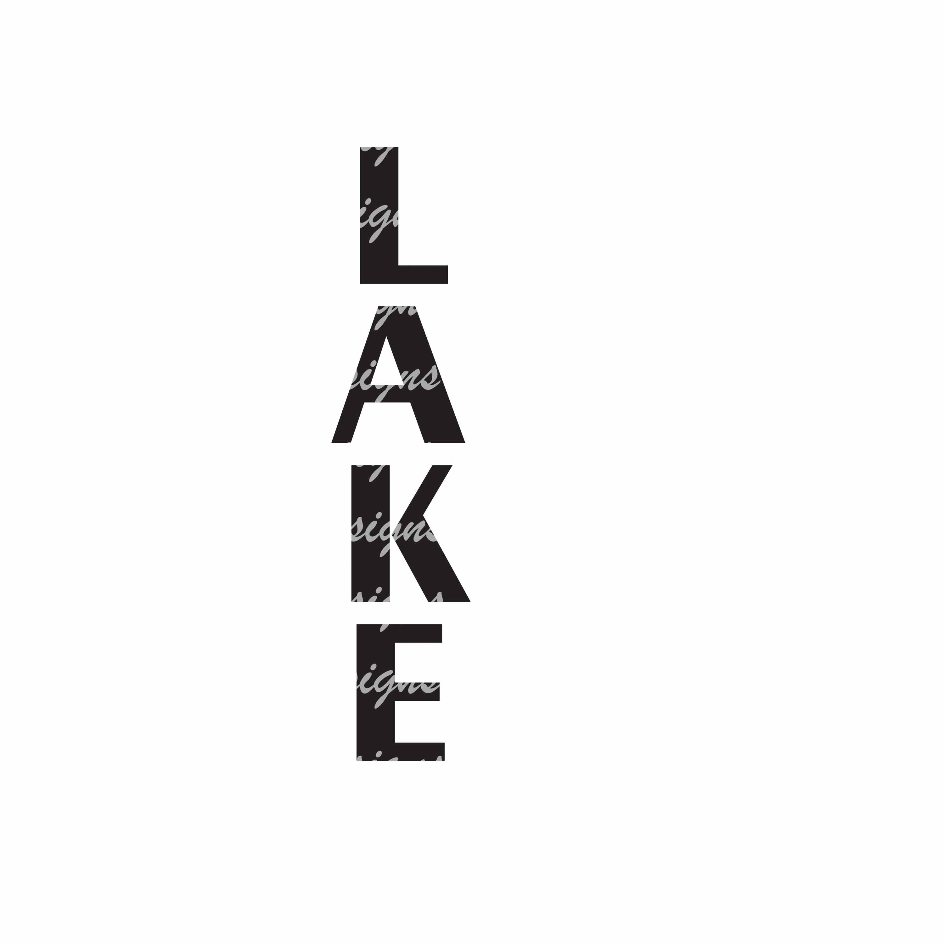 Lake Instant Download SVG PDF Jpg PNG Digital Download - Etsy