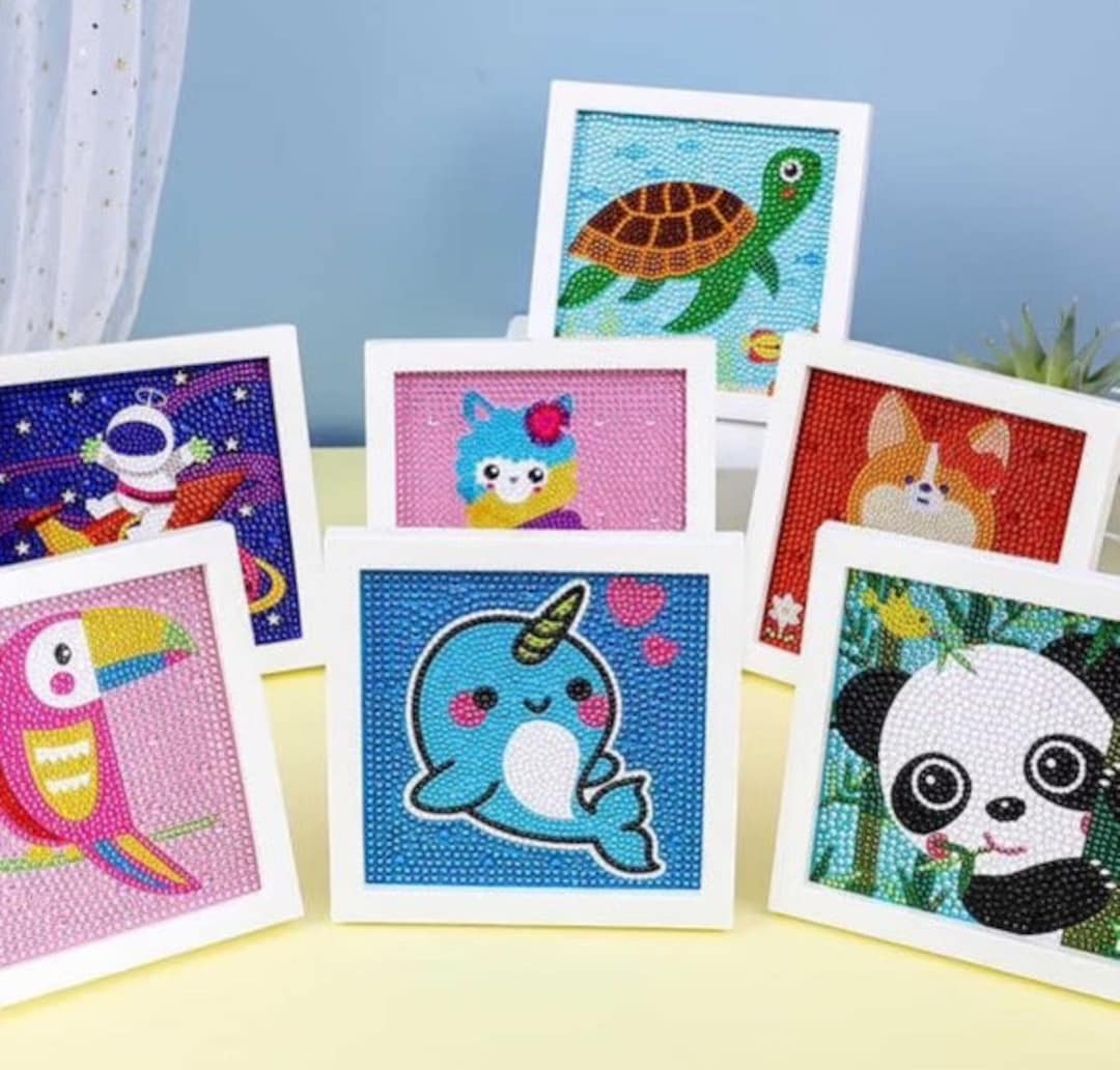 DIY Diamond Painting Kit, Diamond Rhinestone Paint by Number, Great ...