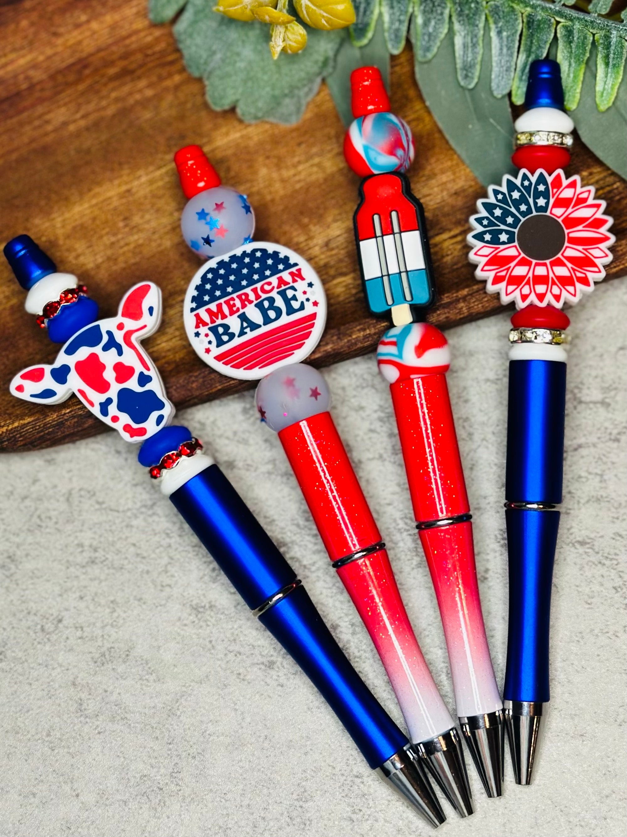 4th of July Custom Ballpoint Pen, USA Novelty Pen, American Custom Pen ...