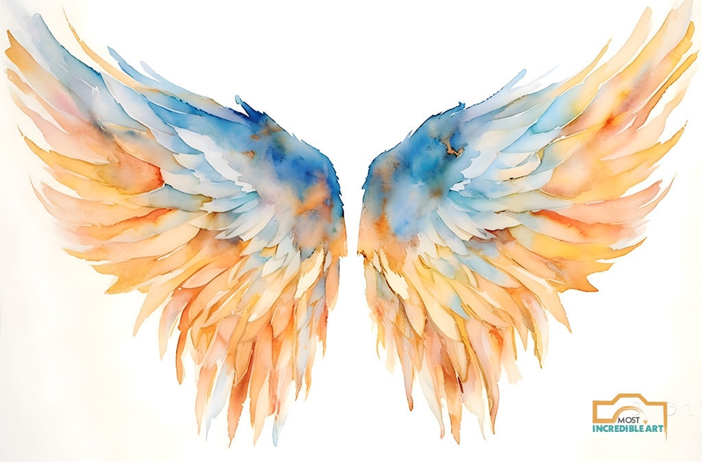 14 Super High Resolution Enchanted Artistic Seraph Wings - Etsy