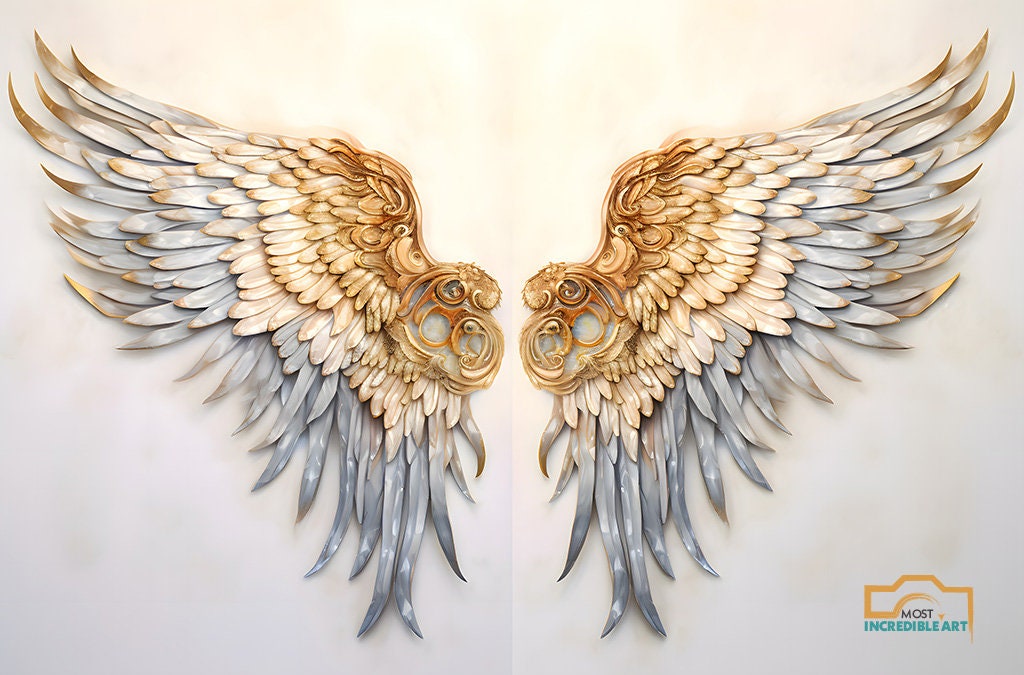 14 Super High Resolution Enchanted Artistic Seraph Wings - Etsy