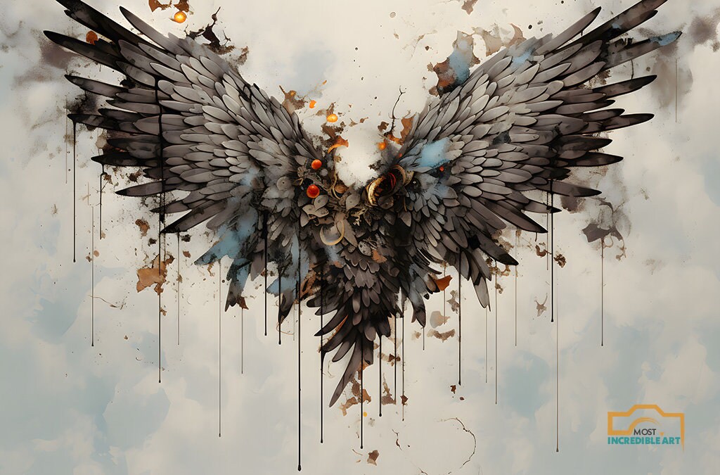 14 Super High Resolution Enchanted Artistic Seraph Wings - Etsy