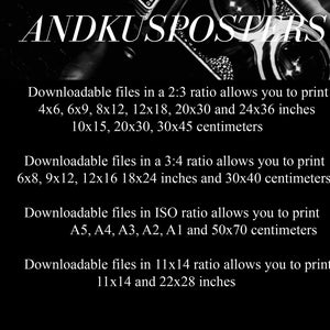 Kandinsky Inspired Abstract Art Print, Modern Geometric Decor (digital ...