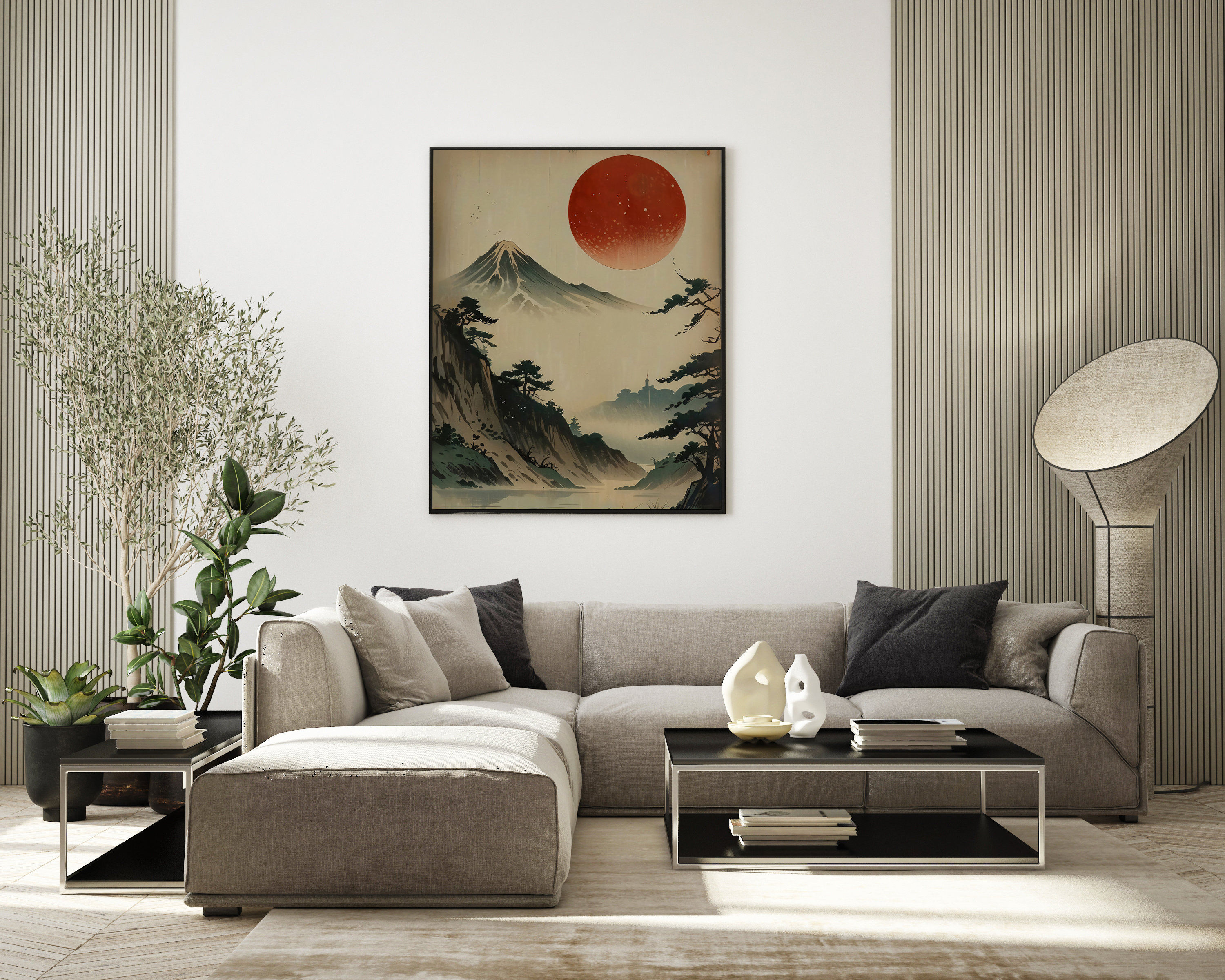 Japanese Woodblock,japanese Wall Art,japandi Decor,vintage Wall Art ...