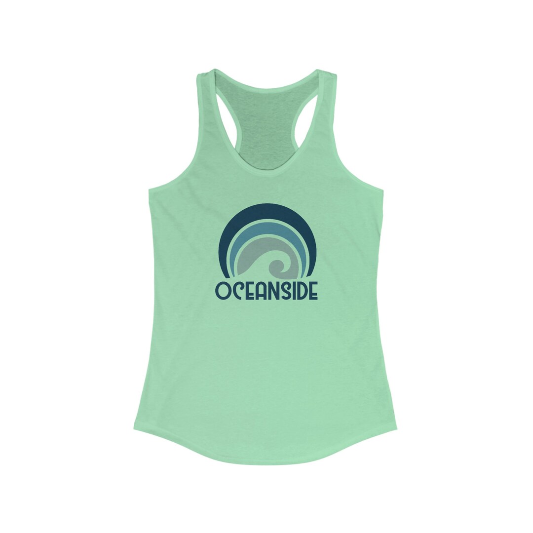 Oceanside Tank Top. California Beach Tanktop. Socal Coast Ocean Shirt ...