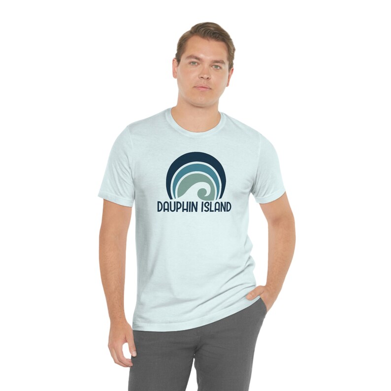 Dauphin Island Shirt. Alabama Beach Apparel. Modern Gulf Coast Design T ...