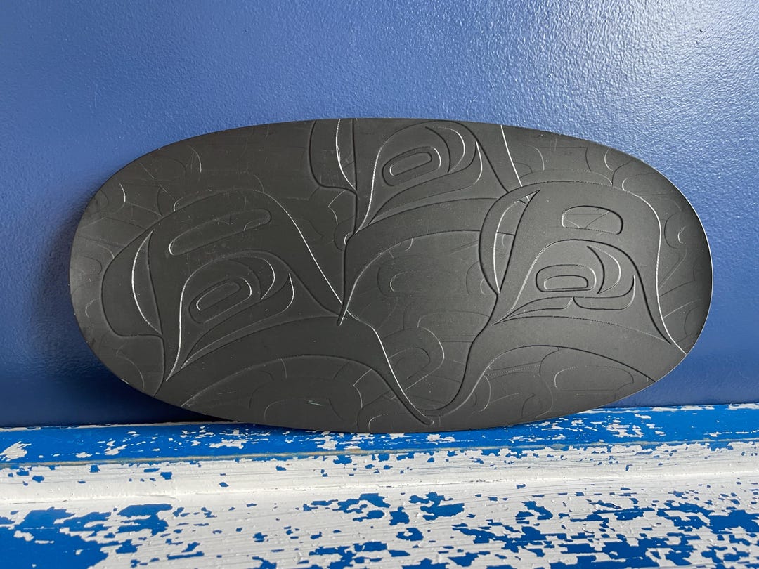 BOMA Killer Whale Platter ‘sea to Sky’ Indigenous Art. Designed by ...