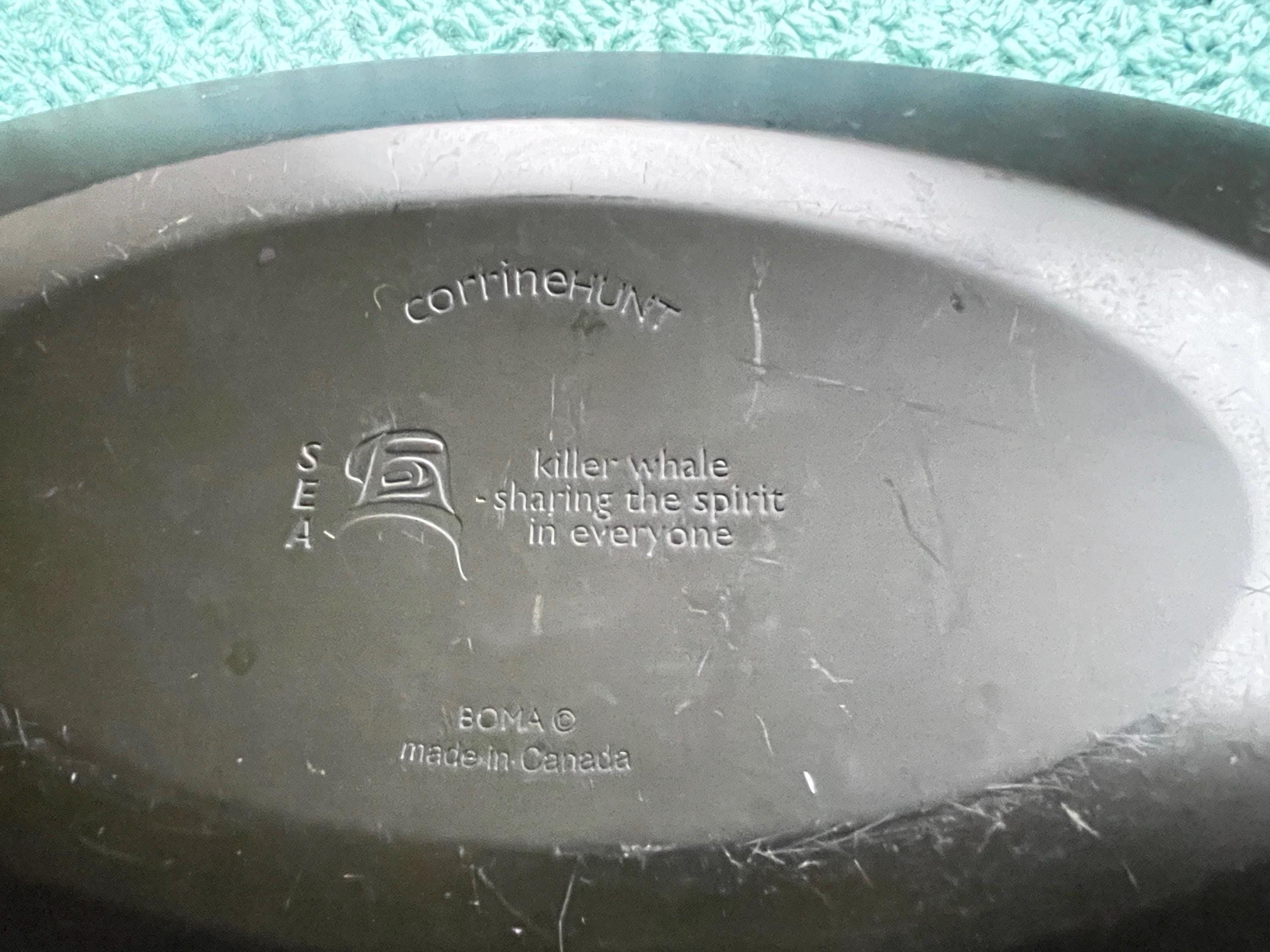 BOMA KILLER WHALE Platter ‘sea to Sky’ Indigenous Art ~ Designer Home ...