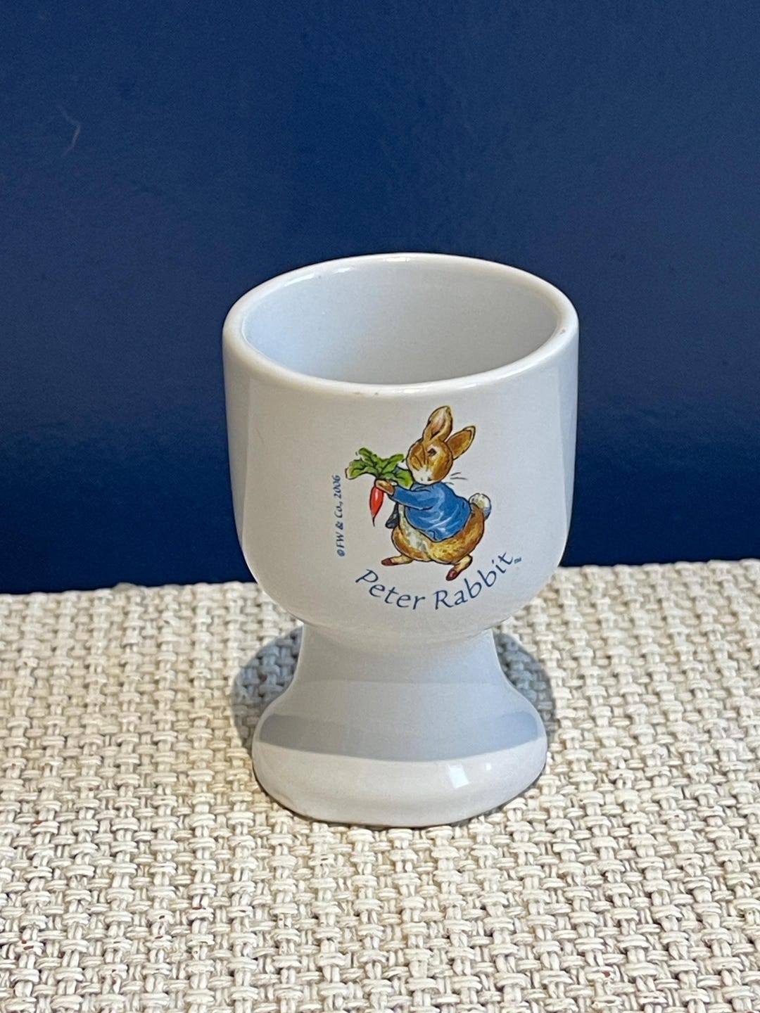 Peter Rabbit Beatrix Potter Egg Cup, 2006. - Etsy