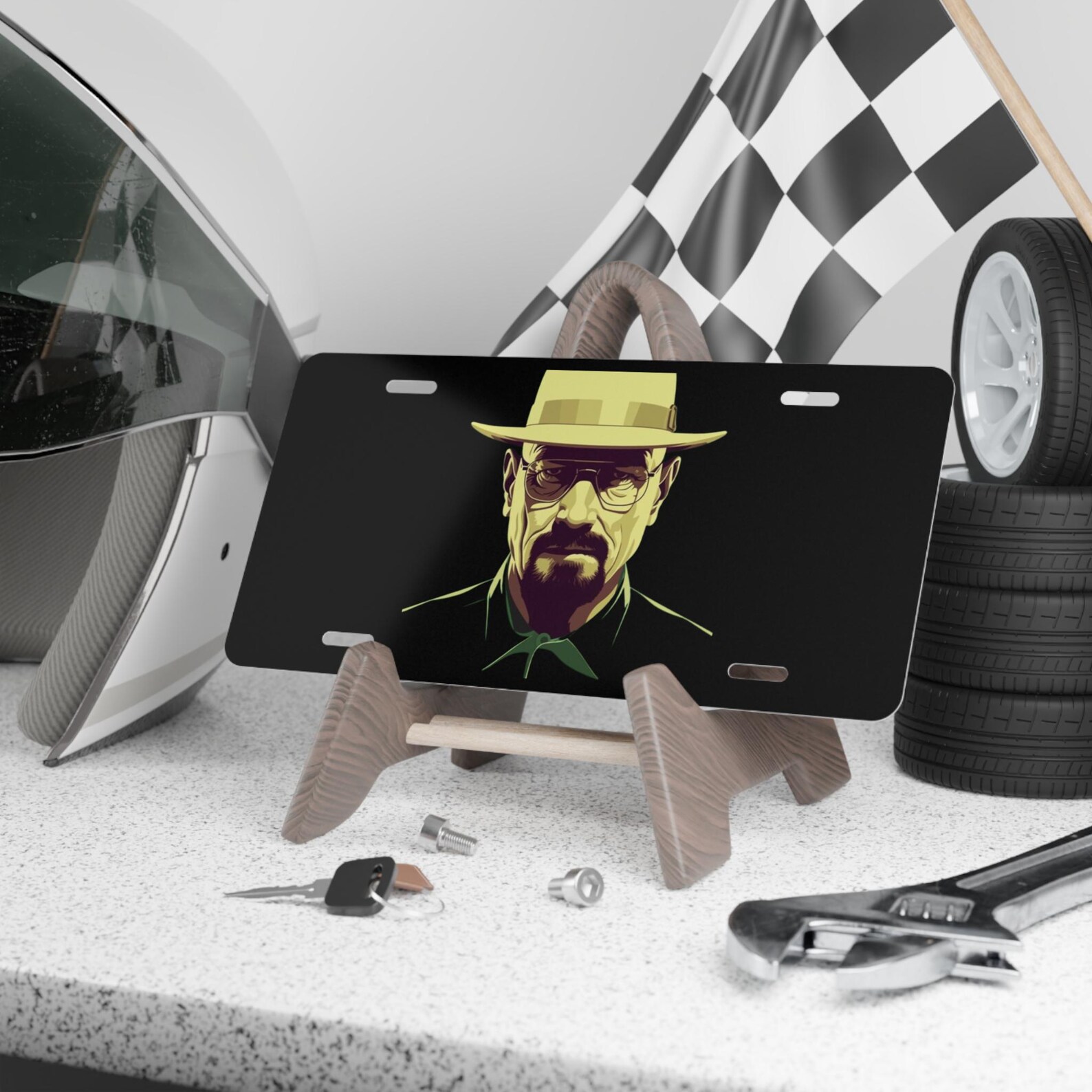 Heisenberg Breaking Bad Vanity Plate | Walter White License Plate - Etsy