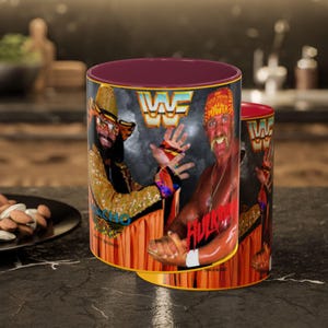 Wwe Coffee Mug Design - Etsy