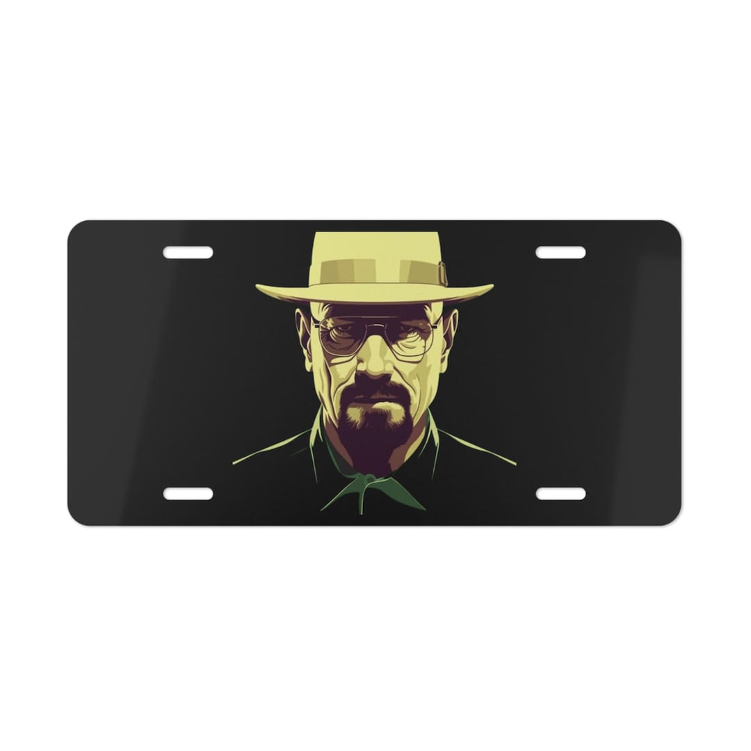 Heisenberg Breaking Bad Vanity Plate | Walter White License Plate - Etsy
