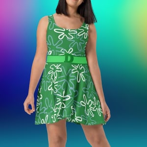 Disgust Dress, Disgust Rundisney Dress, Womens Halloween Costume Skater ...