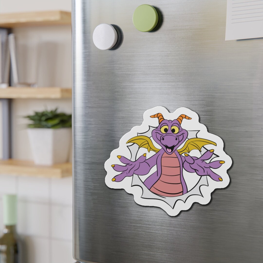 Figment Magnet Epcot Figment Magnet Figment Die-cut Magnets - Etsy