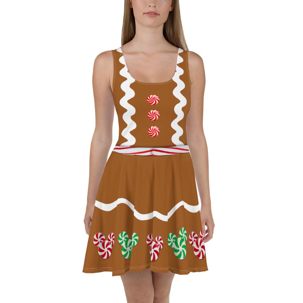 Very Merry Party Dress, Christmas Gingerbread Dress, Women Holiday ...