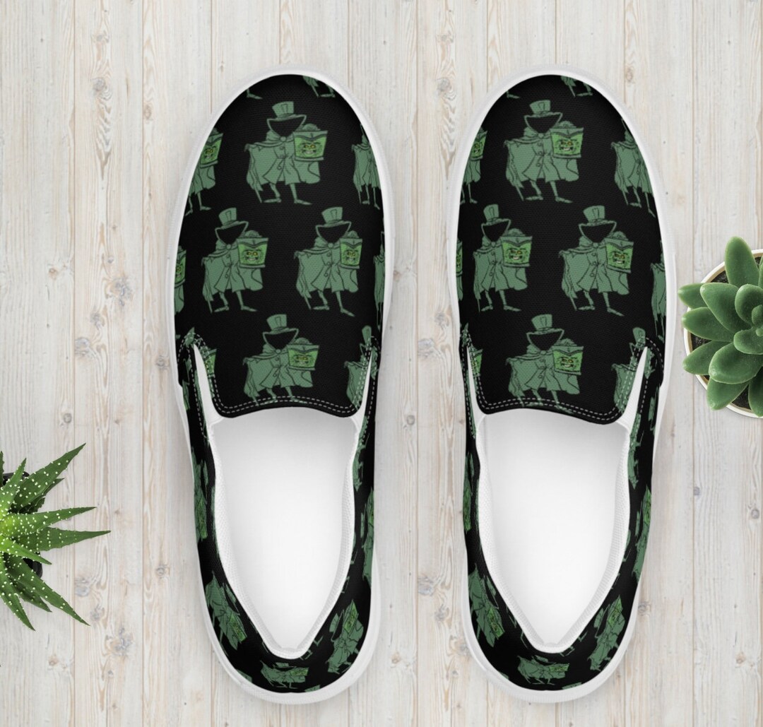 Haunted Mansion Womens Shoe, Haunted Mansion Shoe, Womens Slip-on ...